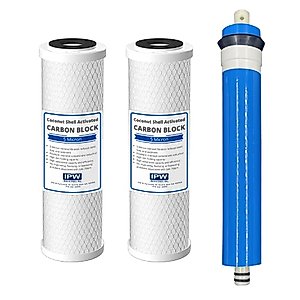 Compatible GE SmartWater Reverse Osmosis RO Set GXRM10G, GXRM10RBL Filter 50 GPD