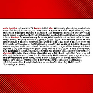 Cortizone 10 Maximum Strength Ultra Soothing Anti-Itch Cream, 1% Hydrocortisone Creme, 2 oz.