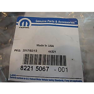 2014-2018 Jeep Wrangler JK Front High Wall All Weather Floor Mats New Mopar OEM