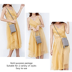 myfriday Small Crossbody Cell Phone Bag for Women, Mini Over Shoulder Handbag Purse with Credit Card Slots