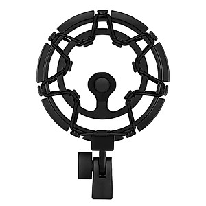 Moukey Microphone Shock Mount Compatible with Blue Yeti/Yeti Pro/Snowball/Yeticaster Mic and other Large Microphones Except for Yeti Pro X, MMs-7