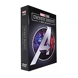 Cinematic Universe DVD Collection for Mar-vel (24 Movies 13 Discs)