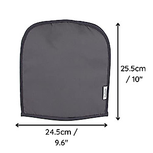 Muldale French Press Cozy Cover - Designed to Keep your Coffee Pot Insulated - Easy to Use Coffee Warmer Jacket - Cafetiere Cosy Accessories for Multiple Sizes in Charcoal Grey