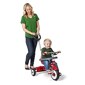 Radio Flyer 456 Stroller Tricycle, Red