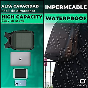 Black Smart LED Backpack, Customizable Laptop Backpack, Travel Laptop Backpack For Adult and College Students. Need Plug in the power bank to use,15.5Inch laptop.18L