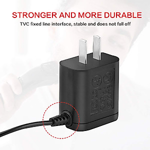 Replacement Power Supply Charger Adapter Cord Compatible with Shaver Charger HQ8505 7000 5000 3000 Series Electric Shaver Razor, Aquatec, Arcitec, Multigroom Beard Trimmer