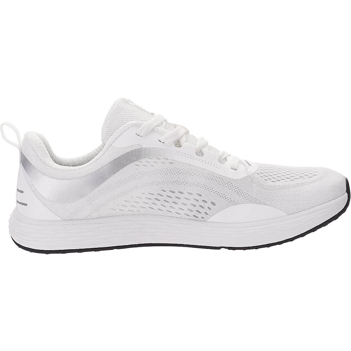 Mens Zero Drop Wide Width Toe Box Road Running Shoes Tennis Athletics Cushioning Size 12 Lightweight Sport Walking Hiking Training Male White 46