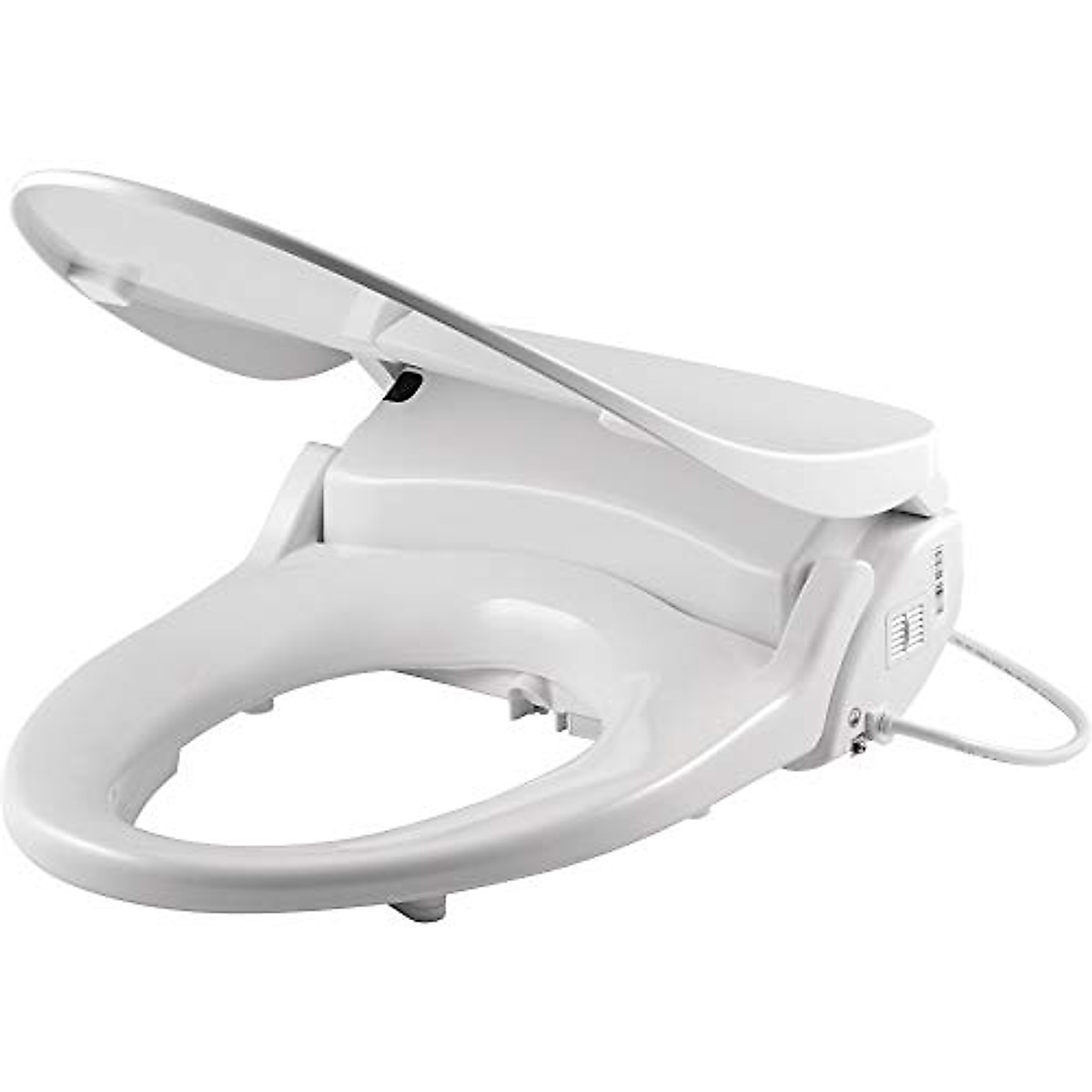 Bemis B1980NL 000 Renew Plus Heated Bidet Cleansing Spa with Warm Air Dryer, 3 Wash Functions and iLumaLight Night Light, ELONGATED, White