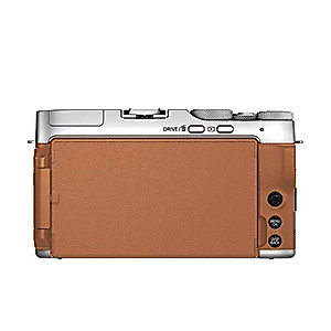 Fujifilm X-A7 Mirrorless Digital Camera w/XC15-45mm F3.5-5.6 OIS PZ Lens, Camel