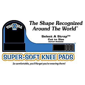TROXELL USA - SuperSoft 109 Knee Pad (Med/Reg Size, Bagged in Pairs