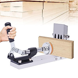 LYNICESHOP Pocket Hole Jig Kit, Pocket Hole Jig Drill Guide Master Kit Woodworking Joinery System Screw Set Portable Wood Pocket Hole Screw Clamp System Wood Guides Joint Angle Tool