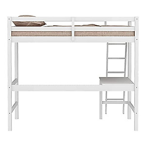 Hillsdale Caspian Loft, Twin, White