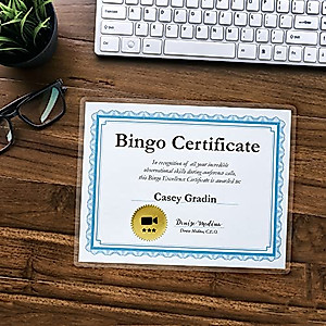 Avery Clear Laminating Sheets, 9" x 12", Permanent Self-Adhesive, 2 Sheets (73602)