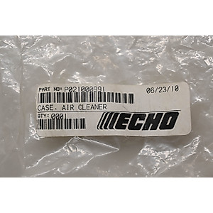 Echo P021000991 Air Cleaner Base Genuine Original Equipment Manufacturer (OEM) Part Gray