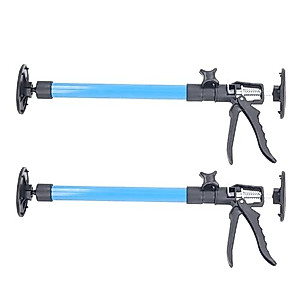 Telescoping Pole, Cabinet Jack with Non Slip Pads 2PCS Adjustable Cabinet Jack Support Pole Telescopic Support Rods 3Rd Hand Support Pole for Woodworking Cabinet Installation