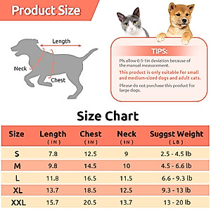 Preferhouse 2 Pieces Dog T-Shirt Dog Cat Geometry Print Vest with Pocket Puppy Kitten Tee Pet Apparel Summer Breathable T-Shirts Suitable for Small and Medium Pets (X-Large, White)