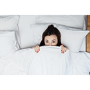 Duver Cover Dark Grey Duvet Covers Super King Size- Washed Cotton Like Soft Duvet Cover Set 3 Pieces with Zipper Closure, 1 Duvet Cover 98X108 inches and 2 Pillow Cases (Super King-Dark Grey Solid)