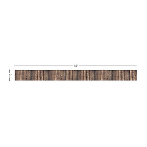Teacher Created Resources Dark Wood Straight Border Trim (TCR3459)