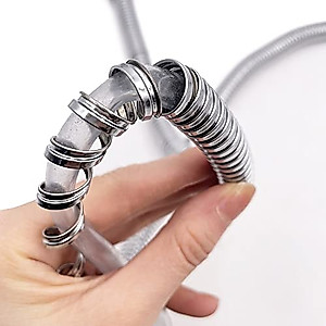 ifgswopq Handheld Toilet Bidet Sprayer Set Kit Stainless Steel Hand Bidet Faucet for Bathroom Hand Shower Head Self Cleaning (Color : EU Set (3-4)) (EU Set (3 4))