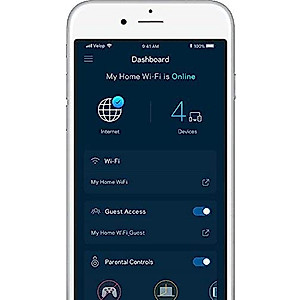 Linksys WHW0102 Velop Whole Home Smart Mesh Wi-Fi System with 2-Port Gigabit Ethernet 2 Pack, White (Renewed)