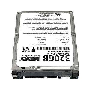 MDD 320GB 8MB Cache 5400RPM SATA 6.0Gb/s 2.5" Notebook Hard Drive (MD320GLSA854) - 2 Year Warranty