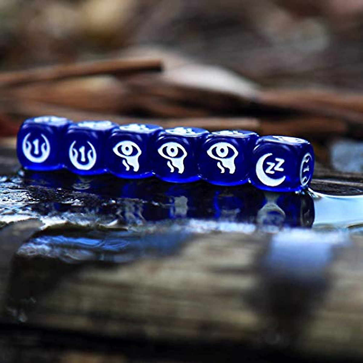 Renegade Game Studios Lucidity: Six-sided Nightmares 1-4 Players Ages 14+ 20-30 Minutes Push Your Luck Game