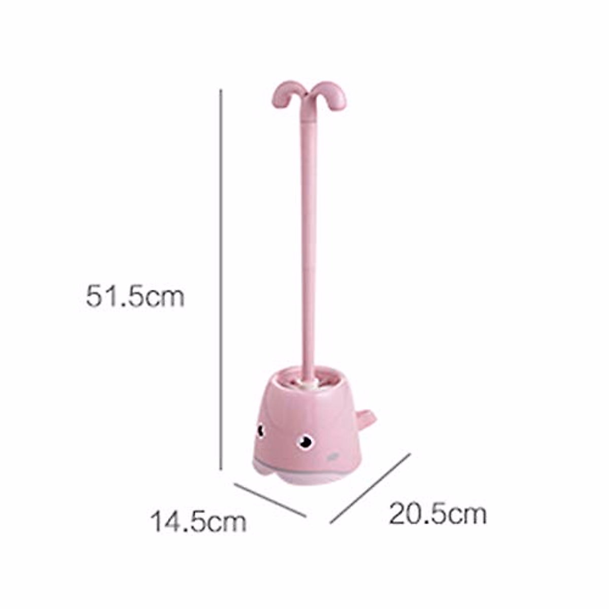 Bathroom Toilet Bowl Brushes,Toilet Brush,Deep Cleaner Toilet Brushes,Floor Standing Toilet Brush Set,for Home Hotel Bathroom-Blue