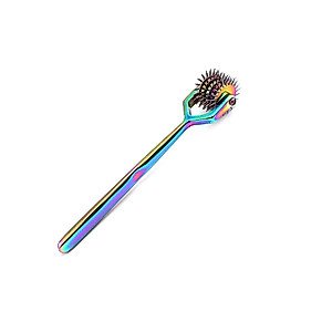Wartenberg Neuro Pinwheel Stainless Steel 5 Head Diagnostic Instrument Pin Wheel - Multi Color Rainbow