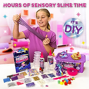 Original Stationery Cosmic Shimmer Slime Kit, Galaxy Glitter Slime with Unicorn Colors, Gift for Girls