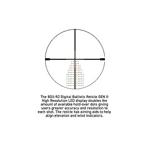 SIG SAUER SIERRA6BDX 3-18x44mm 30mm Maintube F2 / Second Focal Plane Riflescope with Integrated BDX Ballistic Data Xchange 2.0 - Compact Lightweight Durable Waterproof Fogproof Hunting Rifle Scope