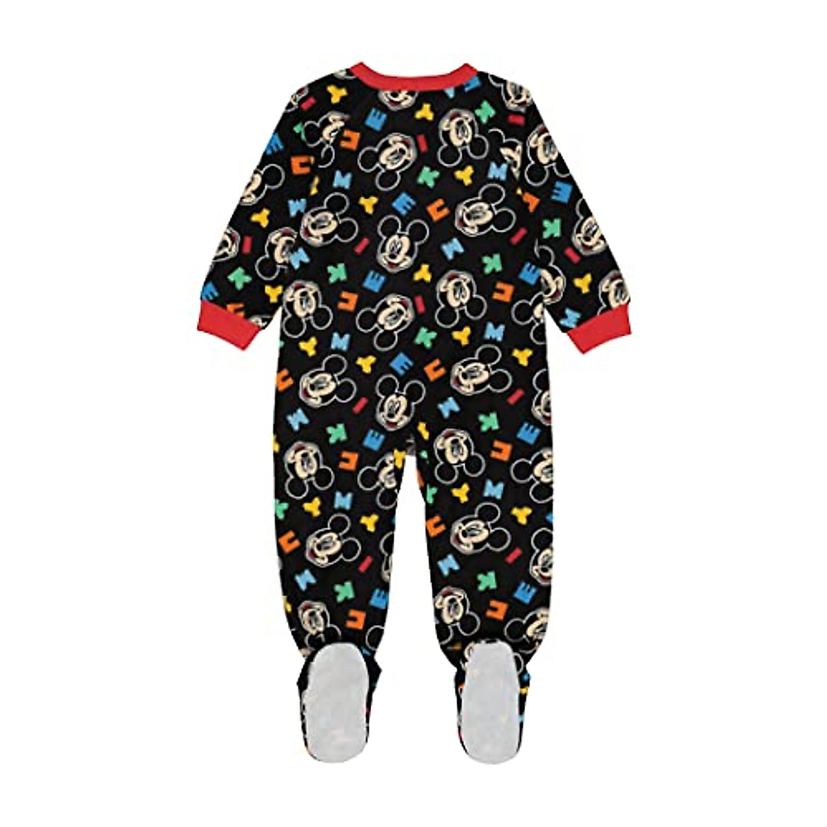 Disney Unisex Kids' Mickey Mouse Footed & Footless One Piece Fleece , MICKEY BUD 3, 2T