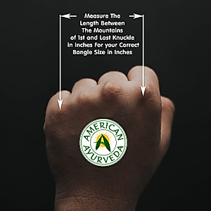 American Ayurveda 100% Pure Copper Jointless Bangle Bracelet 2.25 Inch Inner Diameter for Men/WomenSikh Sardar Punjabi Kada