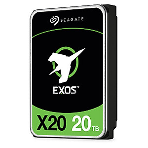 Seagate Exos X20 ST20000NM002D 512E/4KN SAS 12Gb/s 20TB 7200RPM 256MB Enterprise Hard Drive,Mechanical Hard Disk