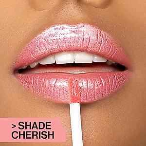 wet n wild MegaSlicks Lip Gloss, Ultra-Glossy, Vitamin-E Enriched, Ultra-Gloss High Shine Moisturizing, Cruelty-Free & Vegan - Lowkey Pink