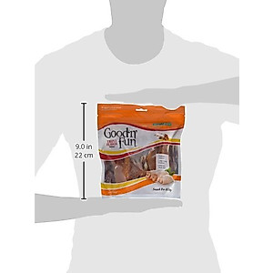 Good 'N' Fun Triple Flavor Wings, Made With Real Meat, Treats for All Dog Sizes