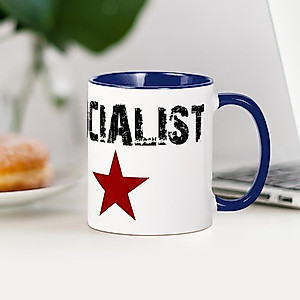 CafePress 3 Socialist Mugs Ceramic Coffee Mug, Tea Cup 11 oz
