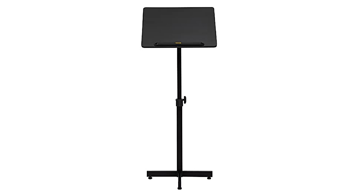 VEVOR Portable Lectern Stand for Presentations & Teaching | Adjustable ...