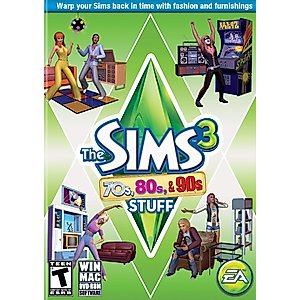 The Sims 3 70's, 80's and 90's Stuff