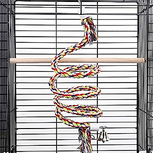 Yaheetech Open Play Top Travel Bird Cage for Conure Sun Parakeet Green Cheek Conure Lovebird Budgie Finch Canary, Small-Size Travel Portable