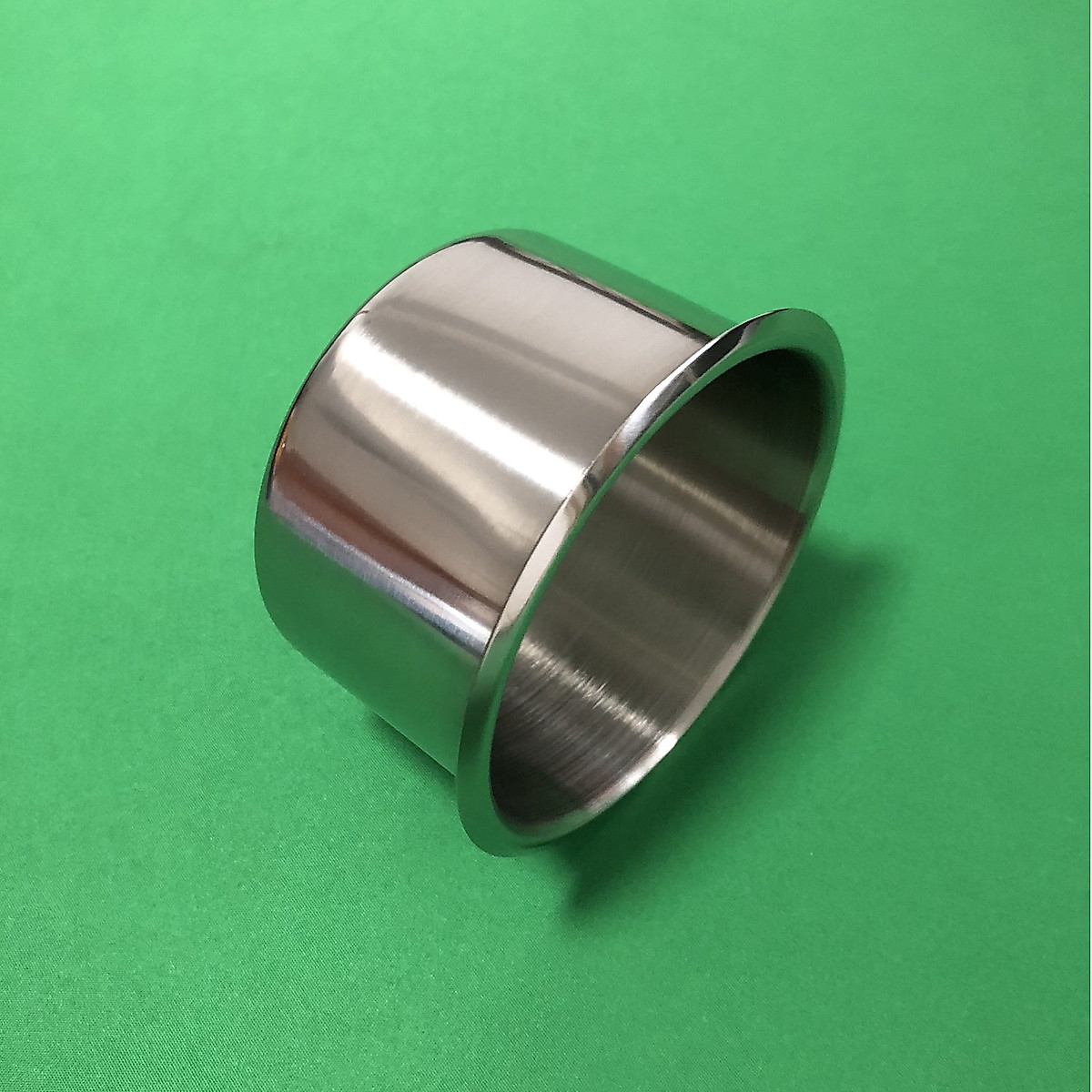 Game Table Cup Holder Insert - Stainless Steel Jumbo Drop-in Drink Cup Holder, Poker Table Cup Holders for Casino Table, Game Table, Sofa, Boats, Bench, Work Desk, RV Cars & Trucks