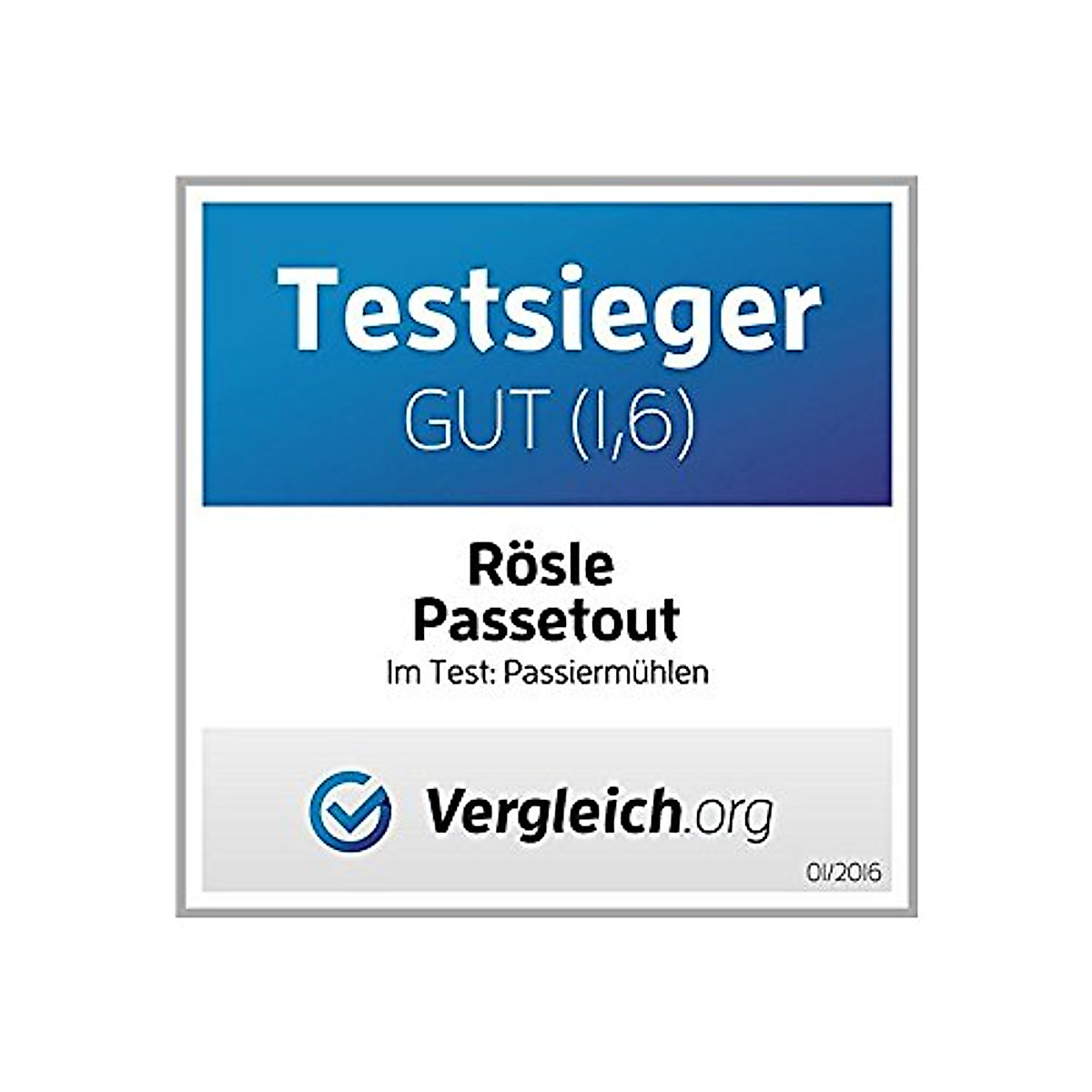 Rösle Food Mill/Passetout with 2 Disks