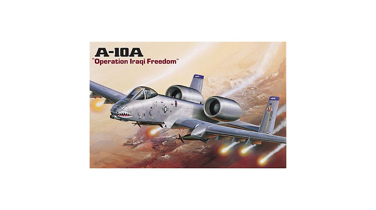 Academy A-10A Thunderbolt II Model Kit - 1/72 Scale Hobby Kit