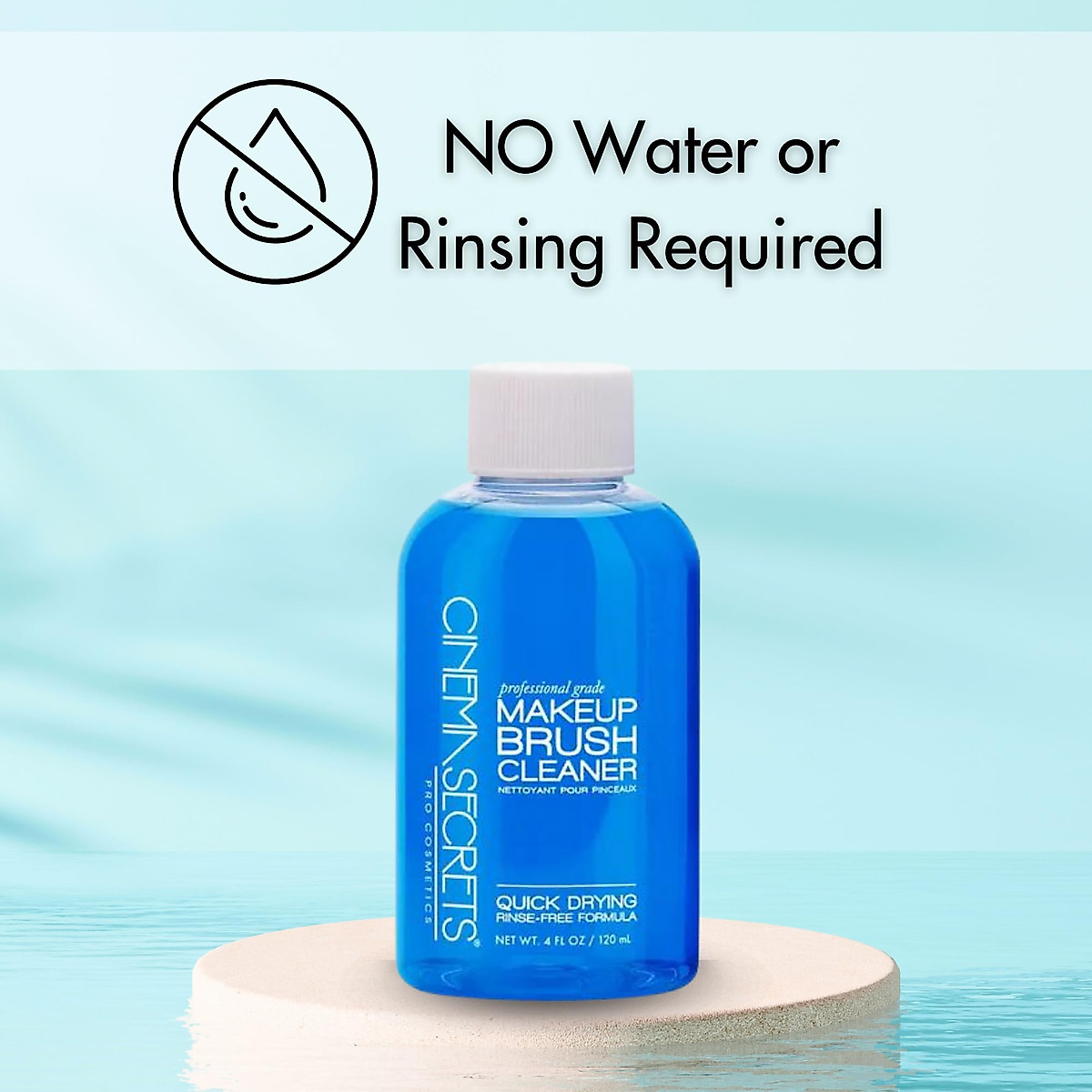 Cinema Secrets Professional Makeup Brush Cleaner, 4 fl oz, Vanilla