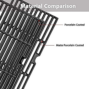 BBQMall Uniflasy Grill Parts Kit for Charbroil 463436215, 463436213, 463436214, 467300115, G432-001N-W1 G432-Y700-W1 G432-0096-W1 Grill Burner Tube Heat Plate Tent Cooking Grate Crossover Ignitior