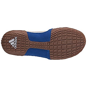 adidas Boy's Tech Fall 2.0 Wrestling Shoe, White/Royal Blue/Gum, 1.5 Little Kid