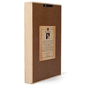 DEMDACO Dean Crouser Cardinal Pair Watercolor Red 12 x 8 Wood and Canvas Decorative Wall Art Sign