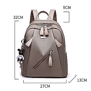 CsgrFagr Women's 2022 New Korean Fashion Popular Waterproof Cloth 3l Water Bladder Bag Hiking Camping Hydration Backpack (Black, One Size)