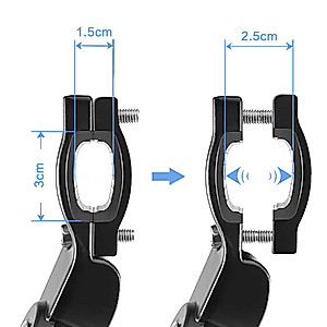 GREUS Universal Bike Kickstand Bicycle Alloy Rear Side Kick Stand Bike Side Support Adjustable Height Bike Stand Mount for 16”-24” 700C Road Bike Mountain Bike BMX Kids Bike Adult Bike