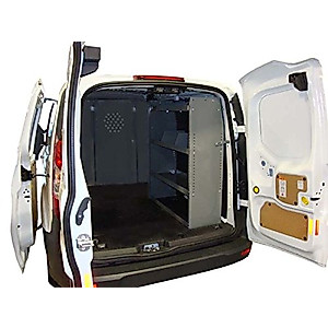 True Racks Aluminum Van Shelving Storage Unit - 38" L x 13" D x 44" H