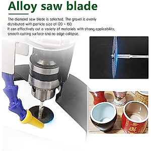 cartBit 6000R/Min Glass Bottle Cutter, 150W Electric DIY Bottle Cutter Machine, Wine Bottle Cutter Tool Kit for Round/Square/Irregular Glass or Ceramic Bottles,American